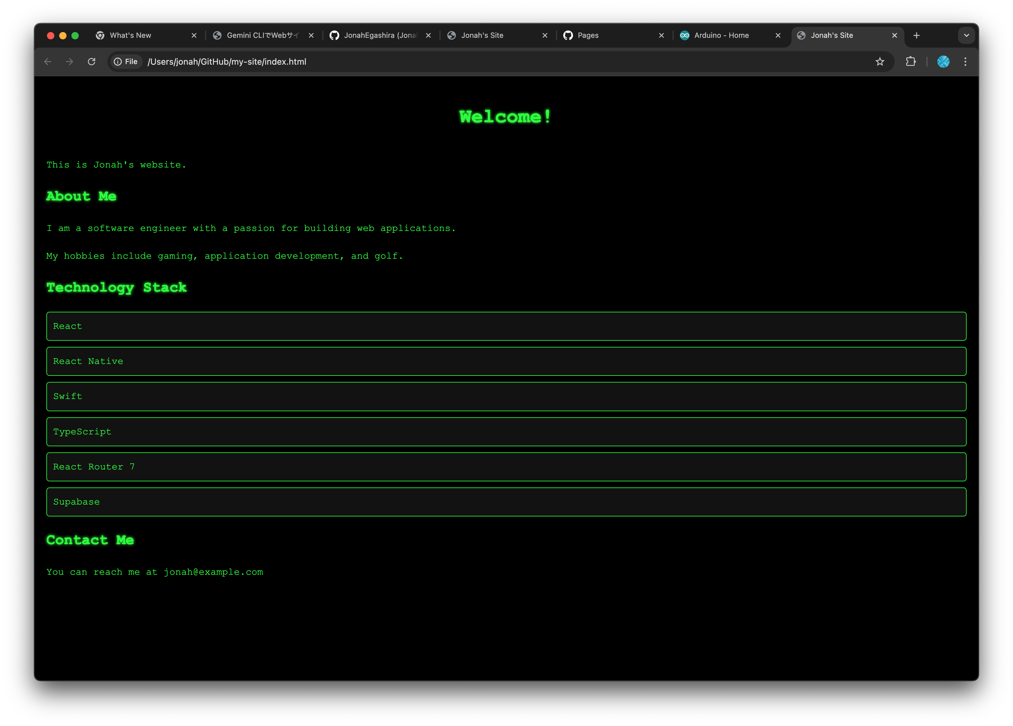 CSS/JavaScriptで拡張 | codex-github-pages